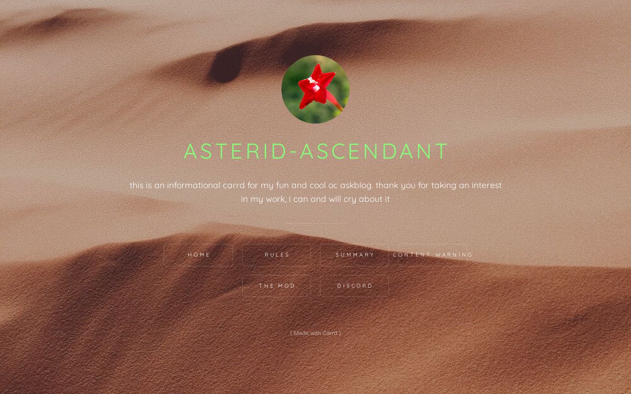 asterid-ascendant info